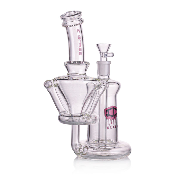 IC Glass - Premium Design | Smooth Function - 9" Clear Glass Cyclone R