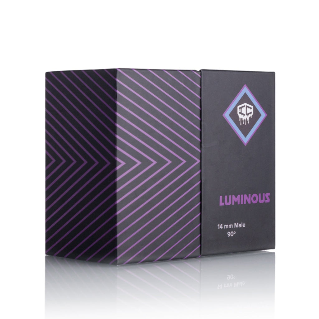 IC Quartz LUMINOUS L 14mm Male Quartz Banger - Premium 99.9% Quartz De ...