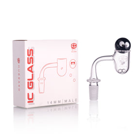 IC GLASS - HUBBARD | 14mm 90D Male Banger – IC Glass