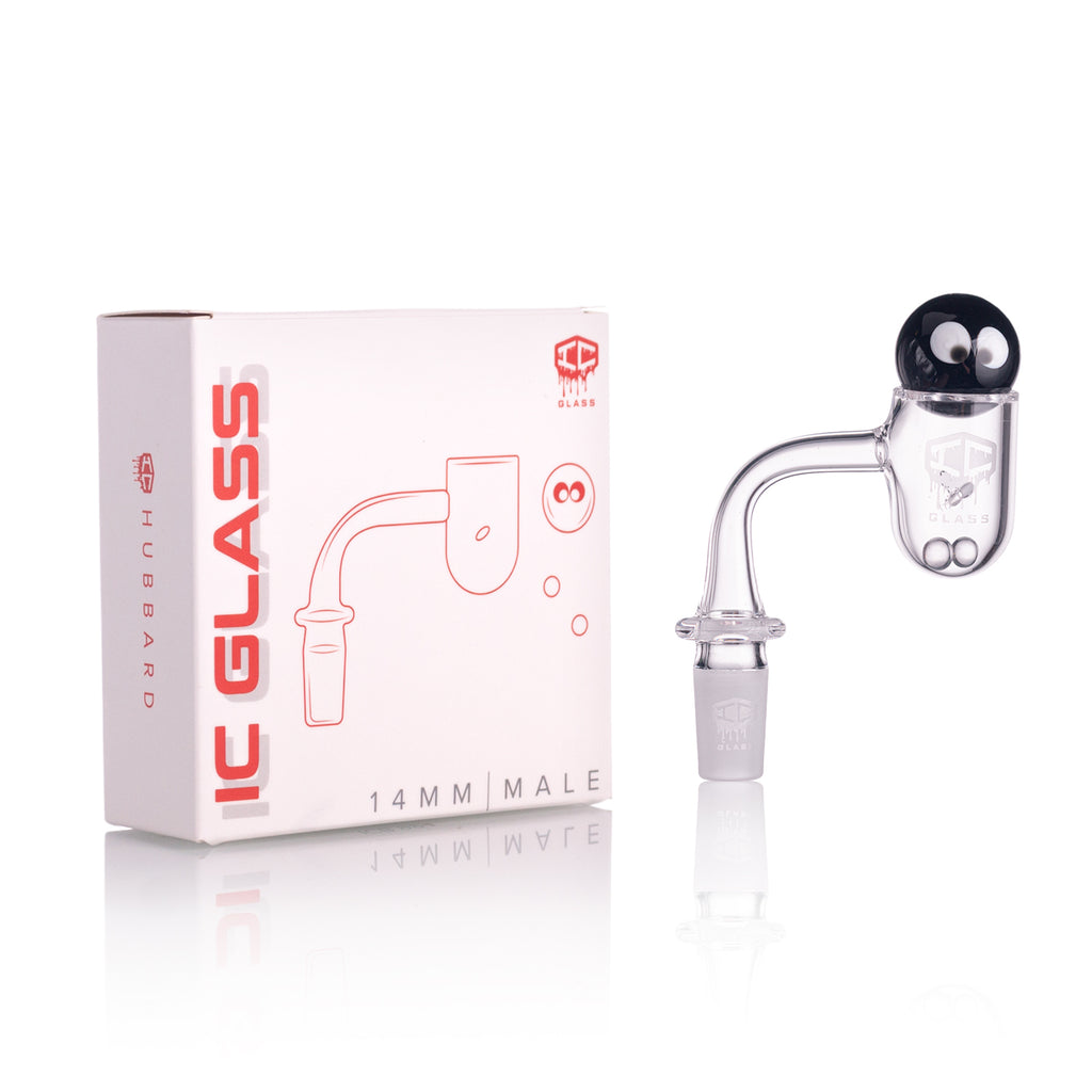 IC GLASS - HUBBARD | 14mm 90D Male Banger – IC Glass